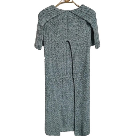 Handmade | Sweaters | Sz 25 Sm 44 Long Handmade Knitted Cape Or Shawl ...